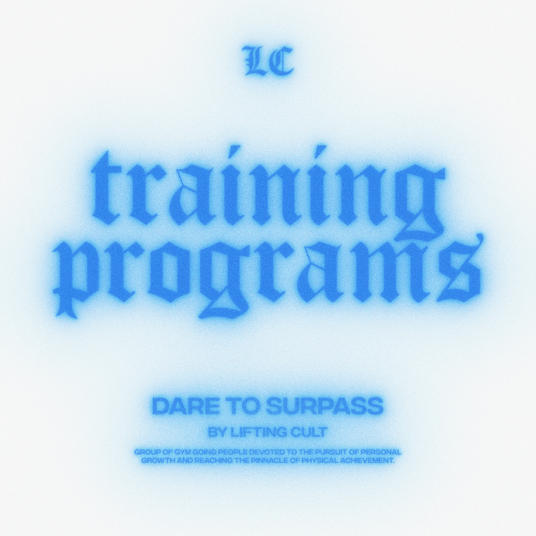 Training Program Liftingcult